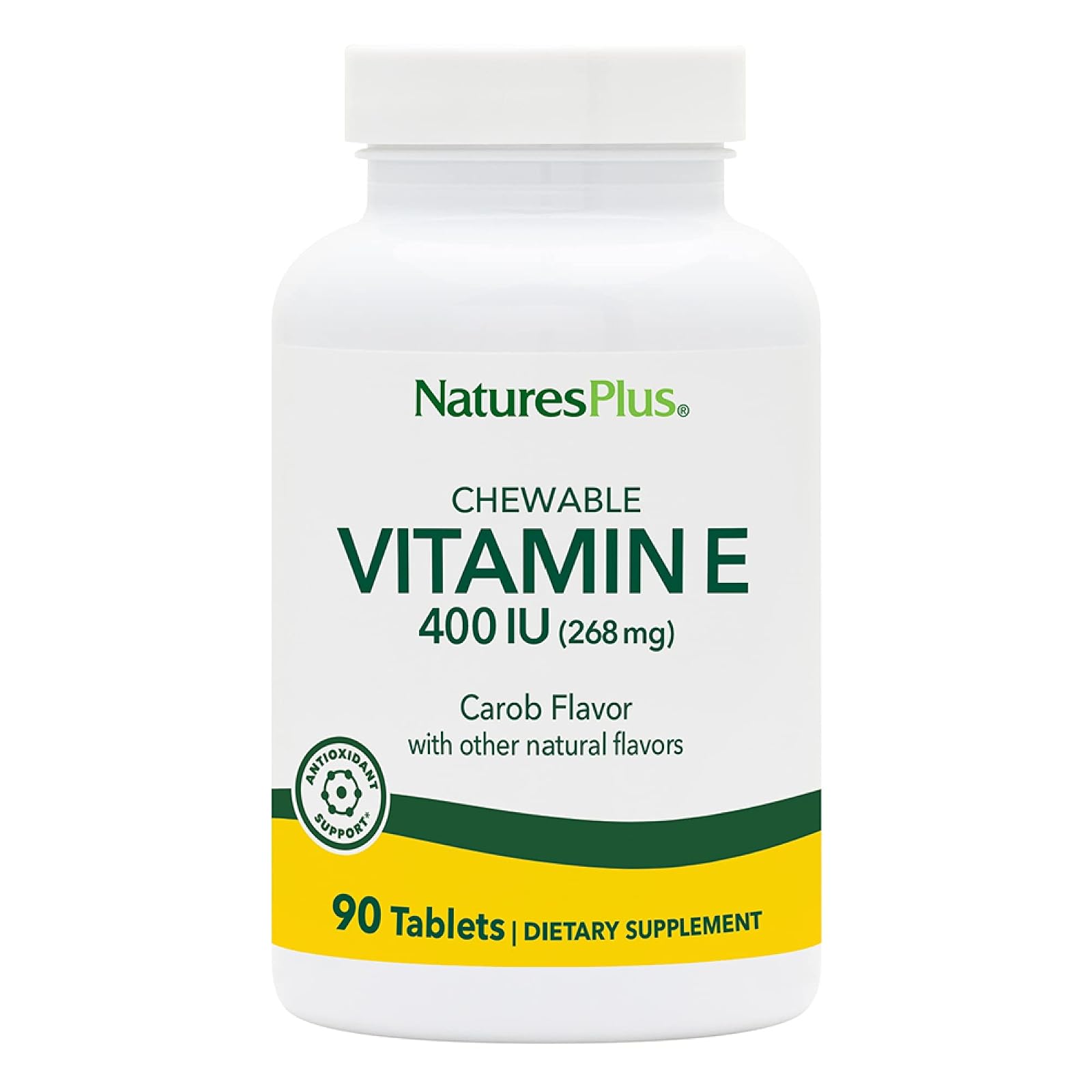 NaturesPlus vitamin E chewable tablets
