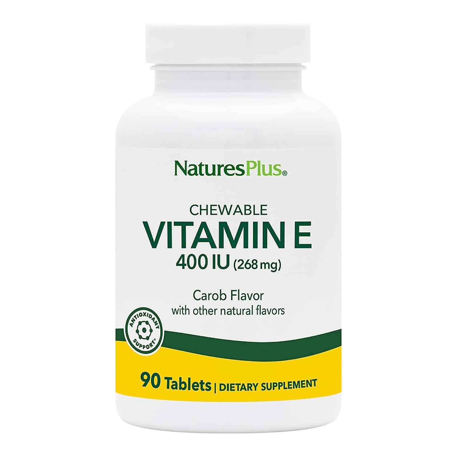 NaturesPlus vitamin E chewable tablets