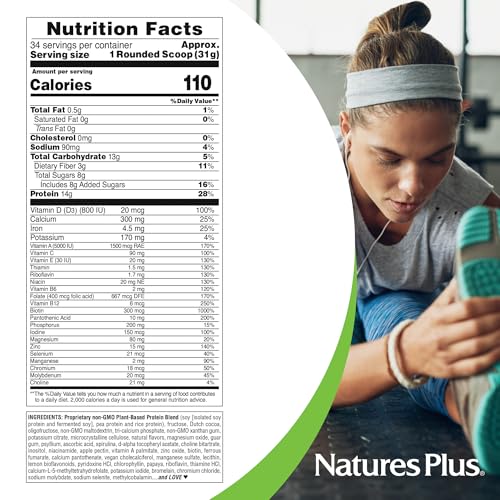 NaturesPlus whey protein isolate alternative