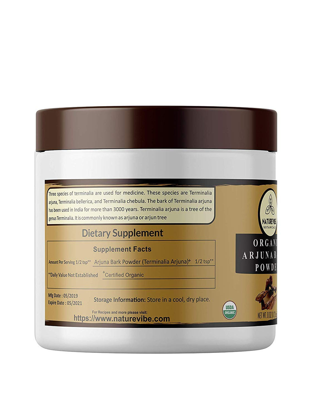 naturevibe arjuna powder for digestion