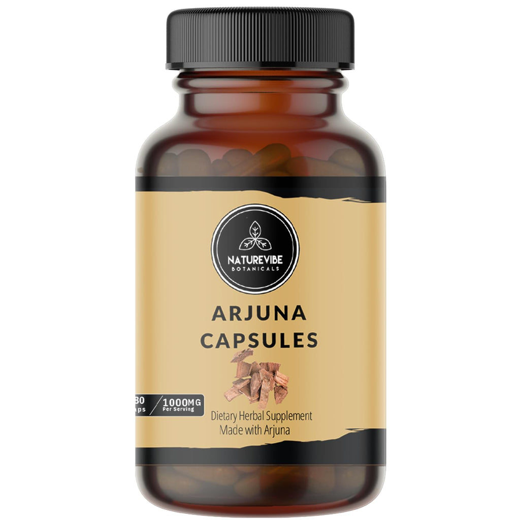 Naturevibe Botanicals Arjuna capsules benefits
