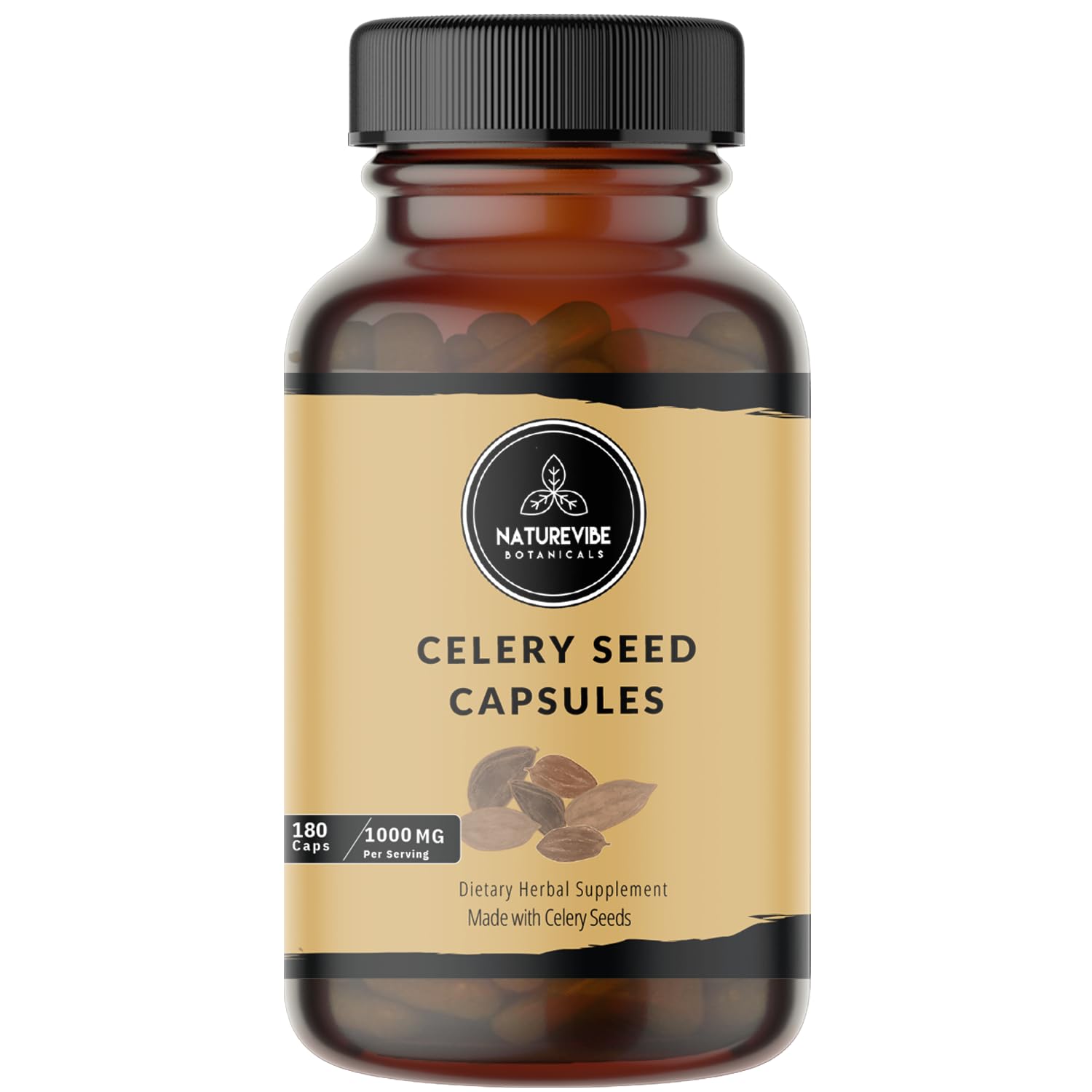 Naturevibe Botanicals celery seed capsules
