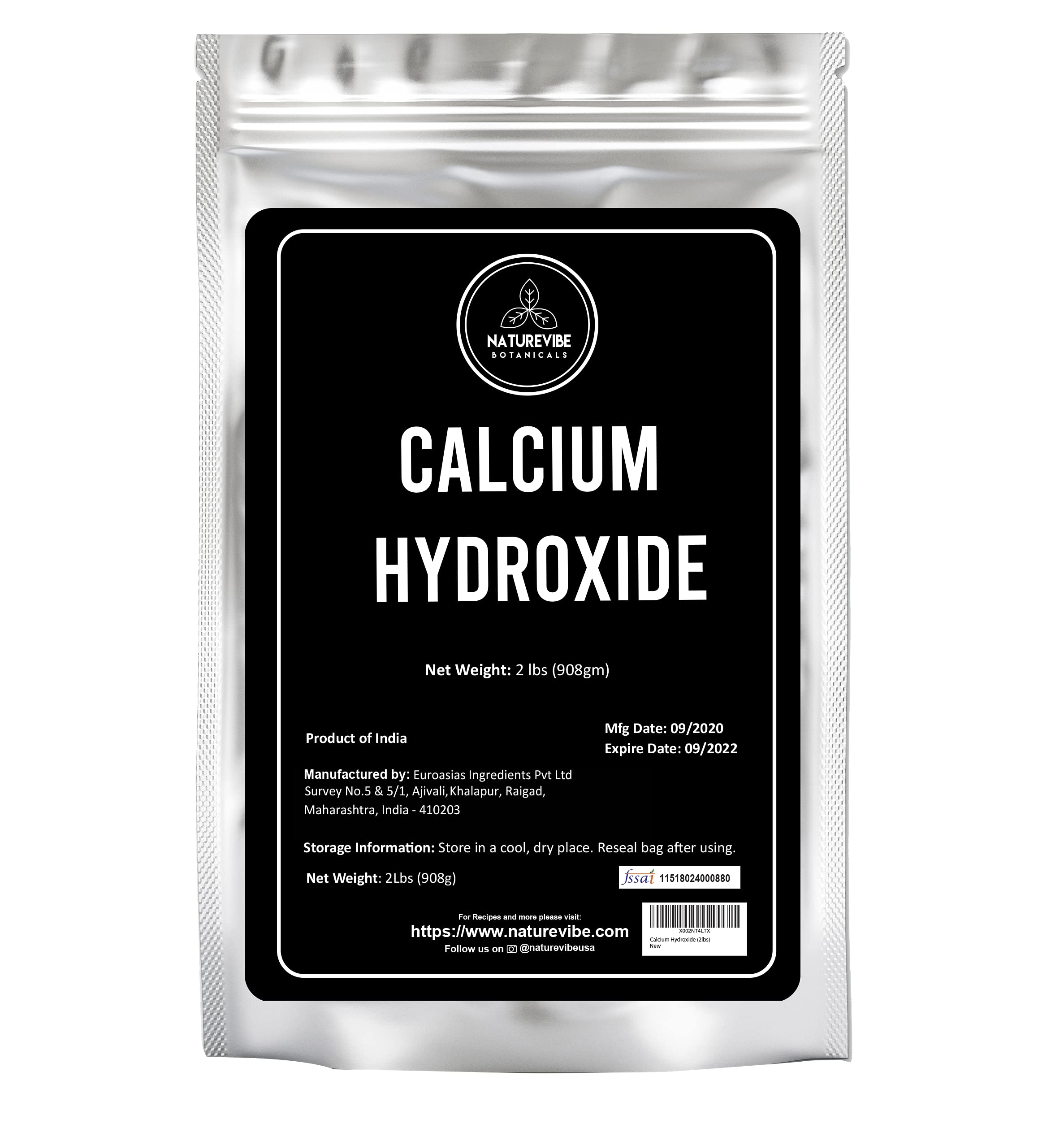 Naturevibe calcium supplement for wellness