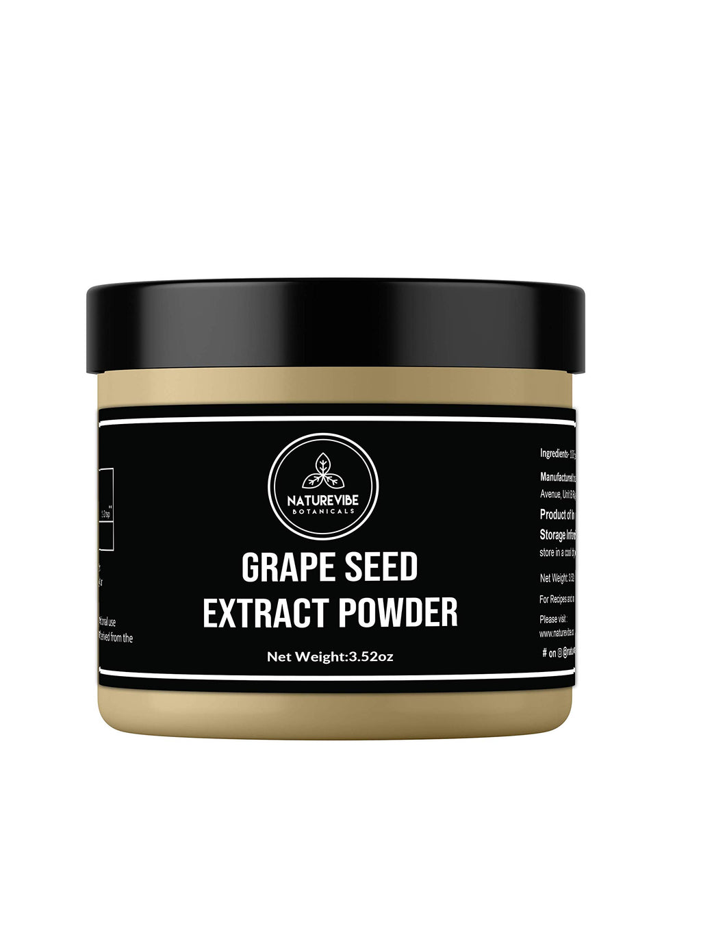 Naturevibe grape seed extract powder
