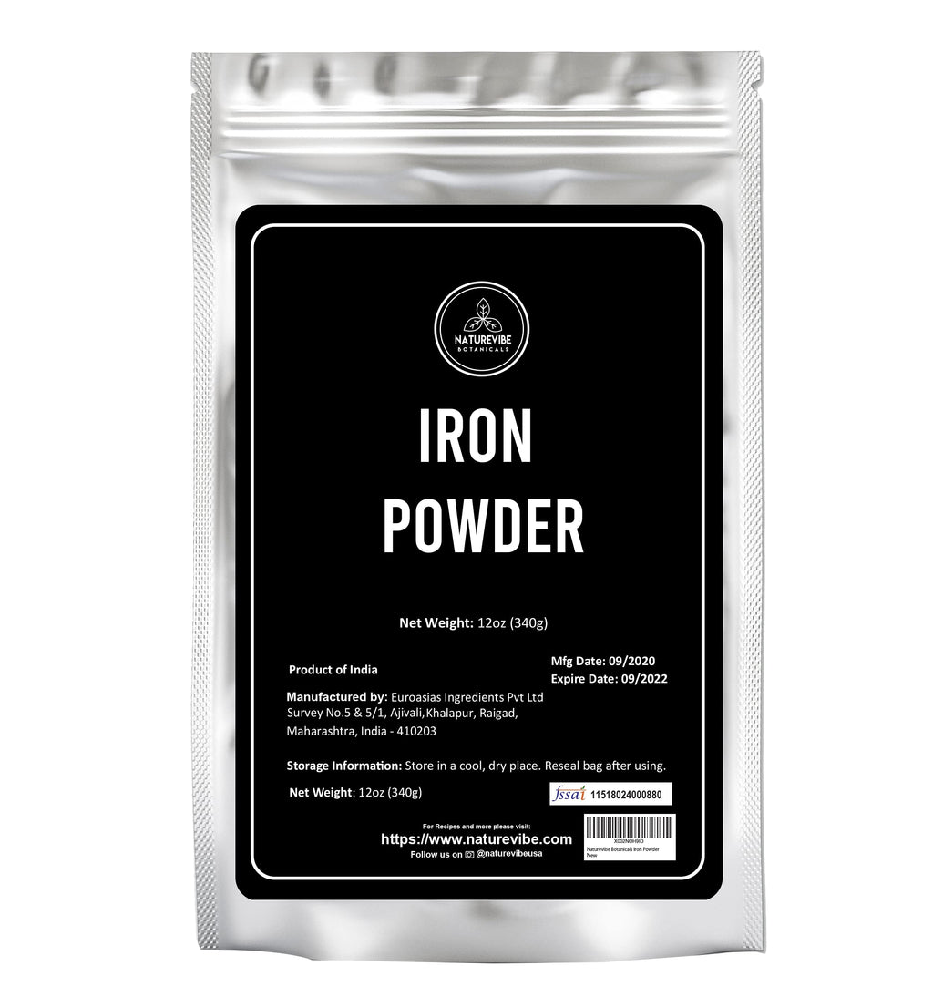 Naturevibe iron powder for energy