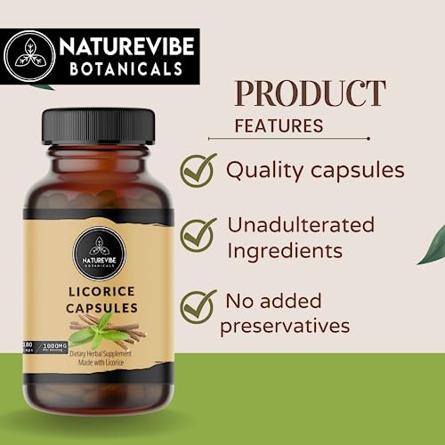 Naturevibe licorice root for oral health