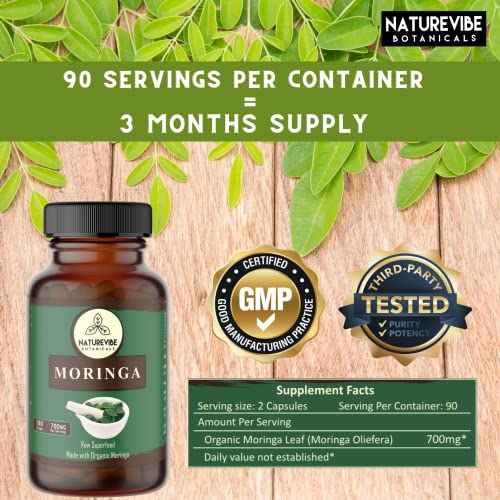 naturevibe moringa health benefits