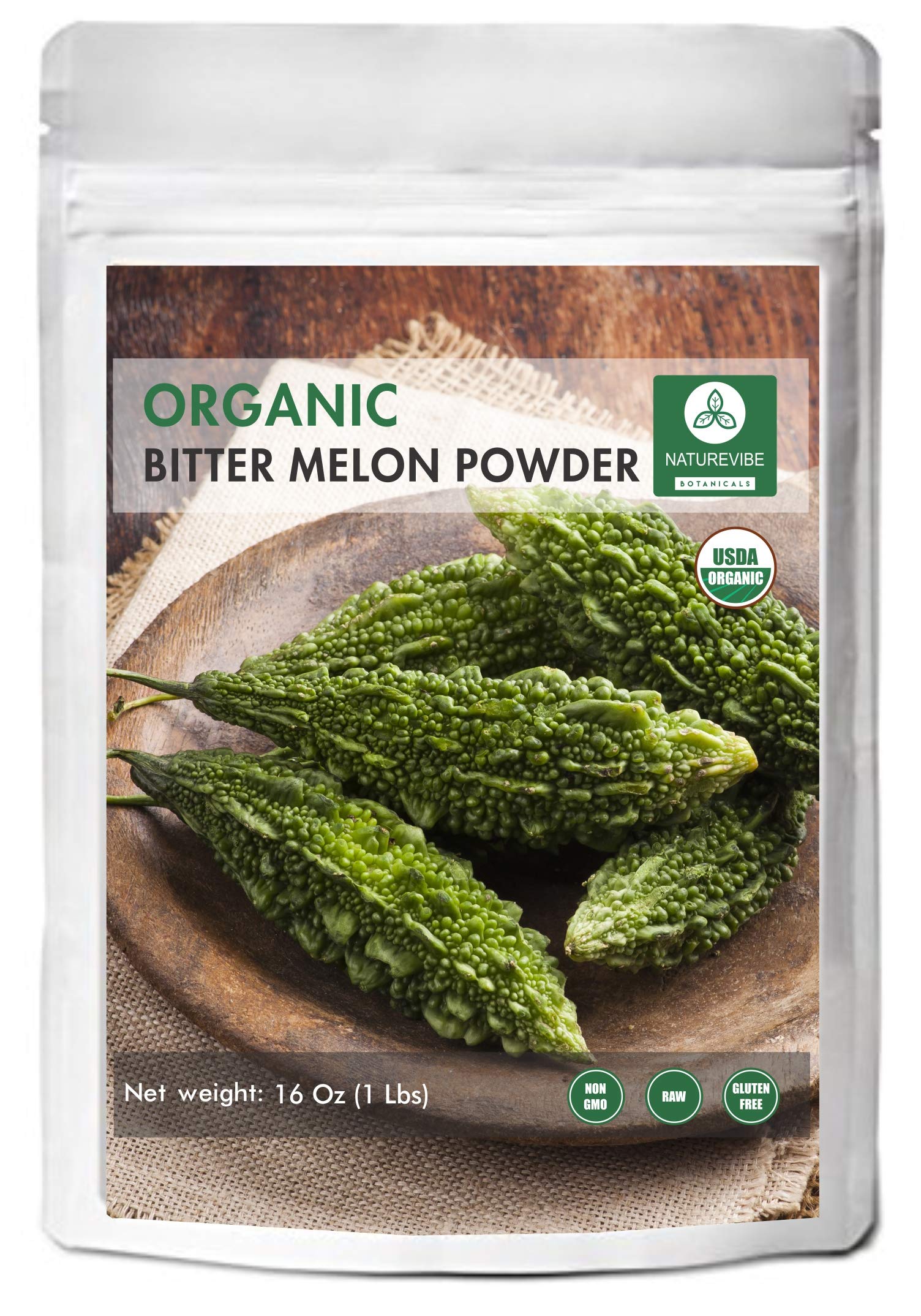 Naturevibe organic bitter melon powder
