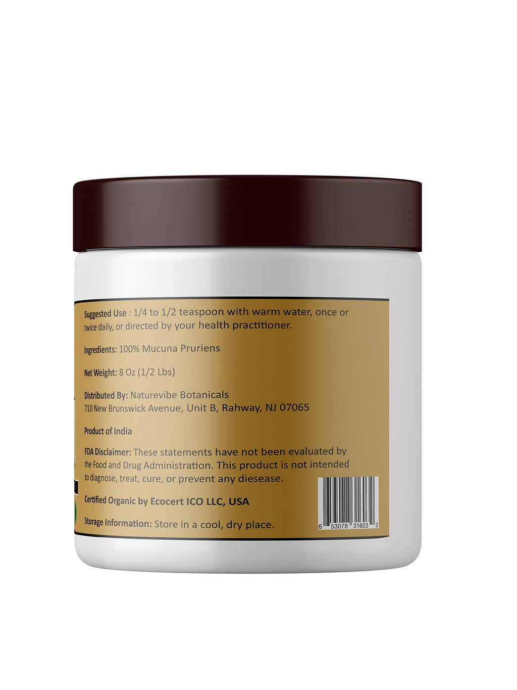 Naturevibe organic health supplement