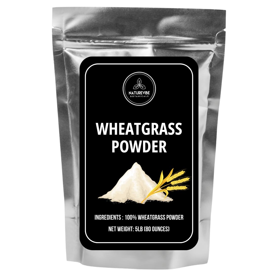 Naturevibe wheatgrass powder for digestion