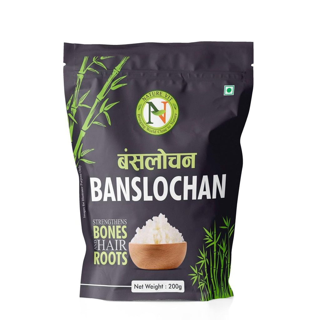 NatureVit Banslochan bamboo silica supplement
