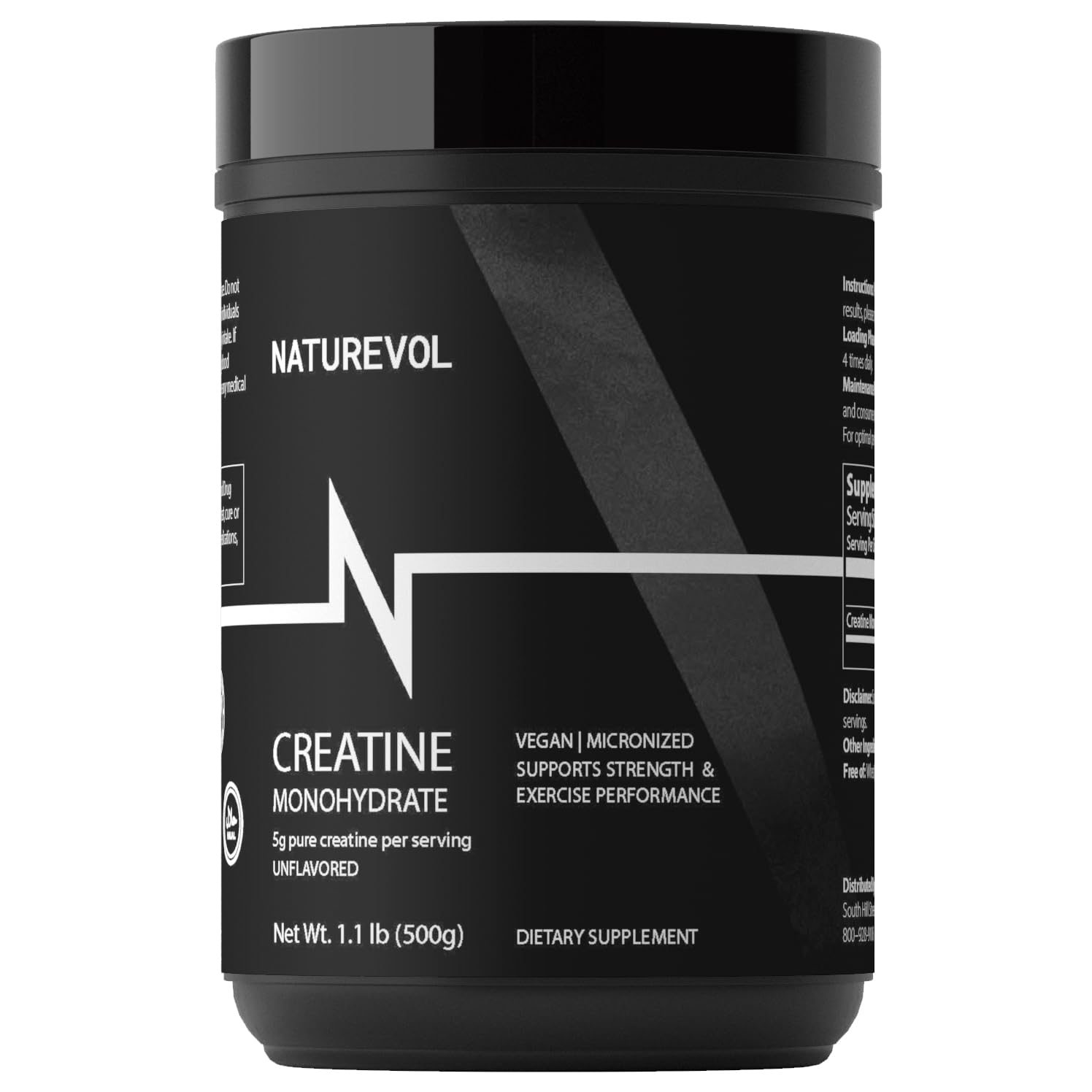NATUREVOL creatine monohydrate powder