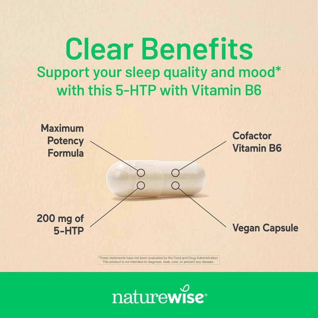 NatureWise 5-HTP supplement for stress relief