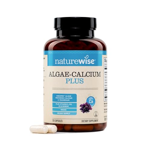 NatureWise Algae Calcium Plus capsules