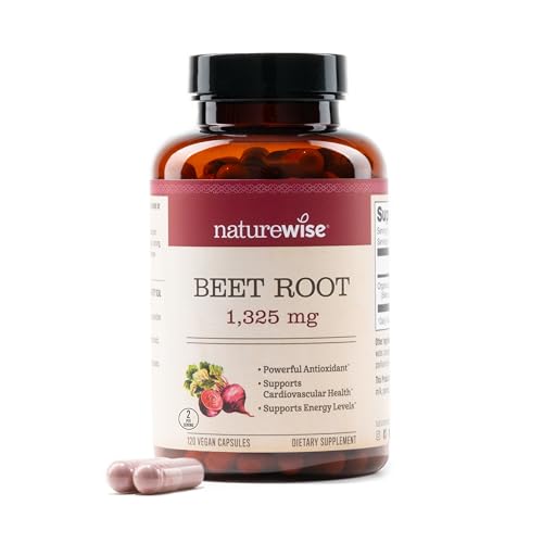 NatureWise beet root capsules for energy