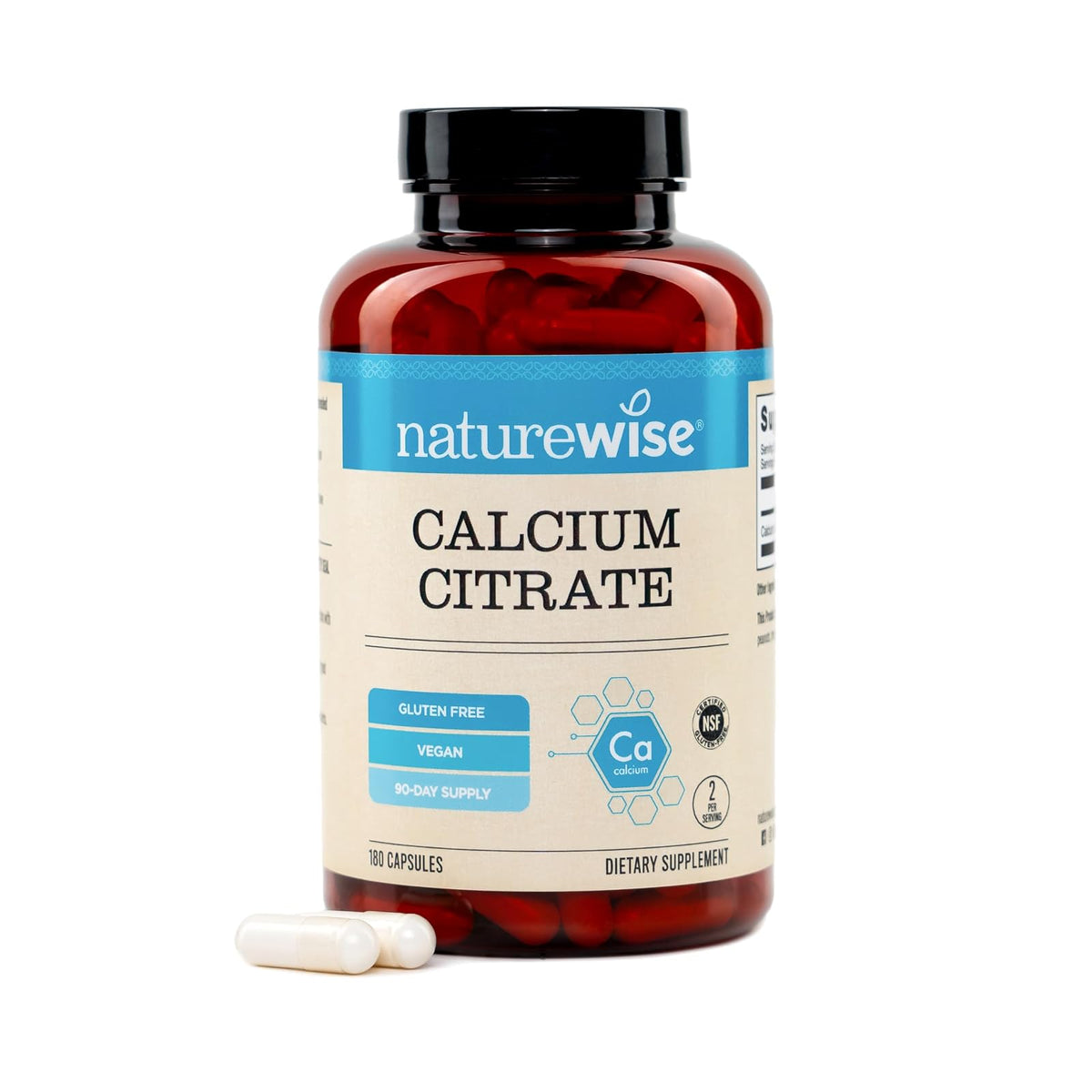 NatureWise Calcium Citrate capsules