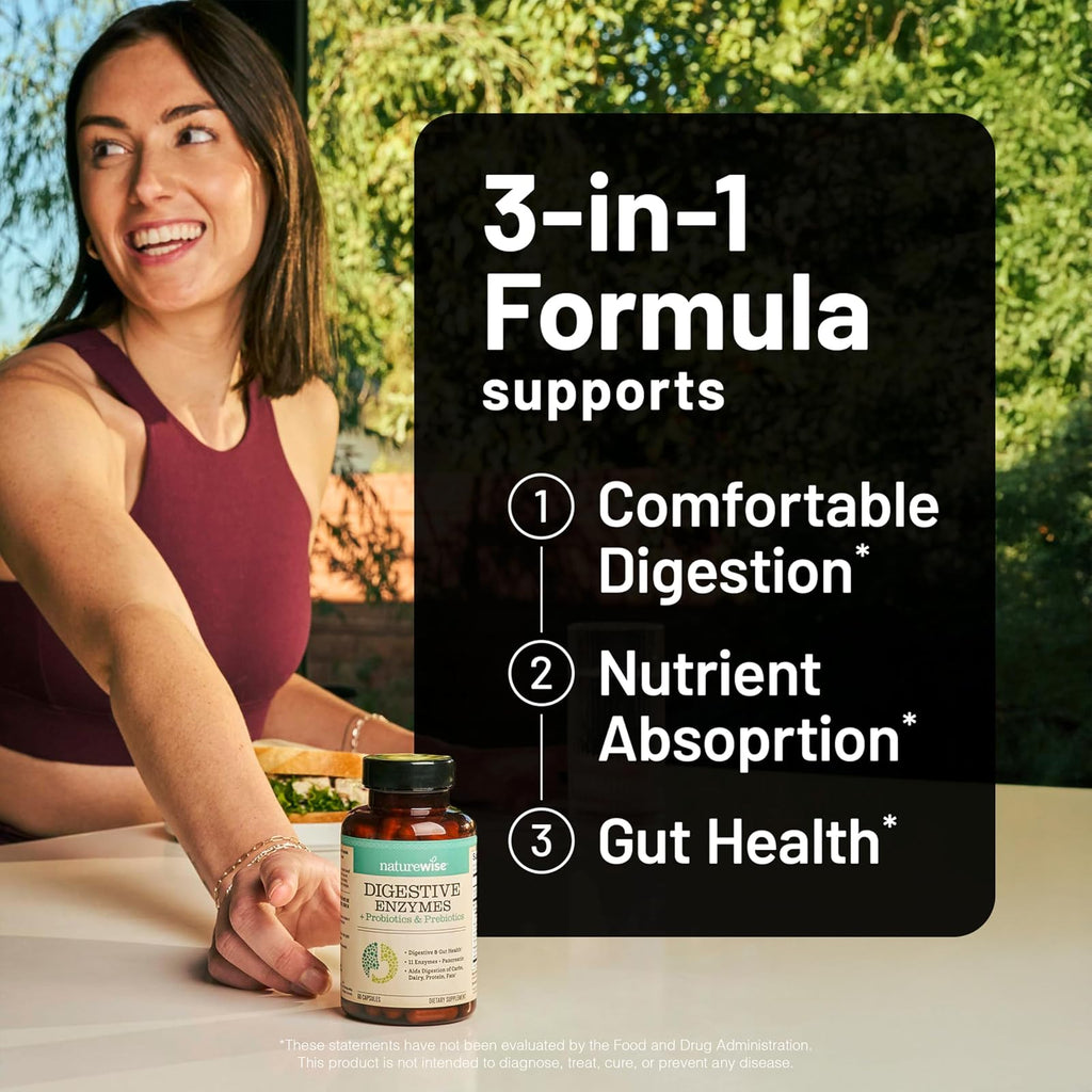 NatureWise capsules for digestive support