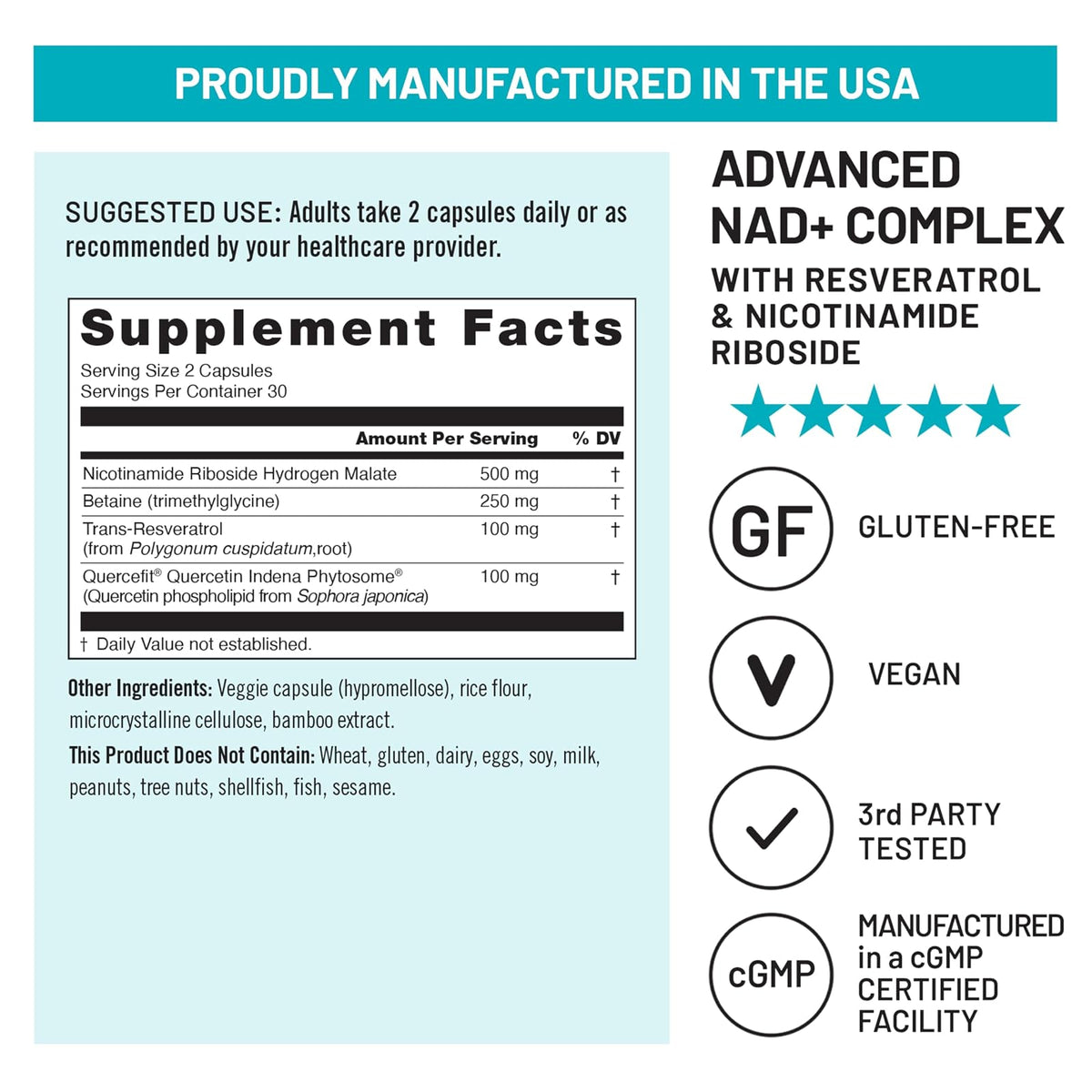 NatureWise capsules for healthy aging