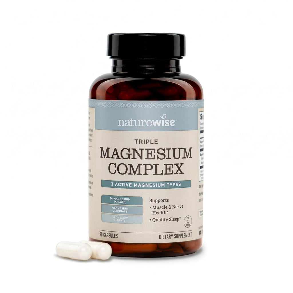 NatureWise chelated magnesium capsules
