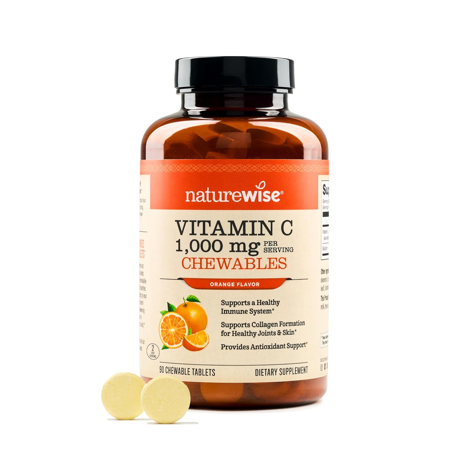 NatureWise chewable vitamin C tablets