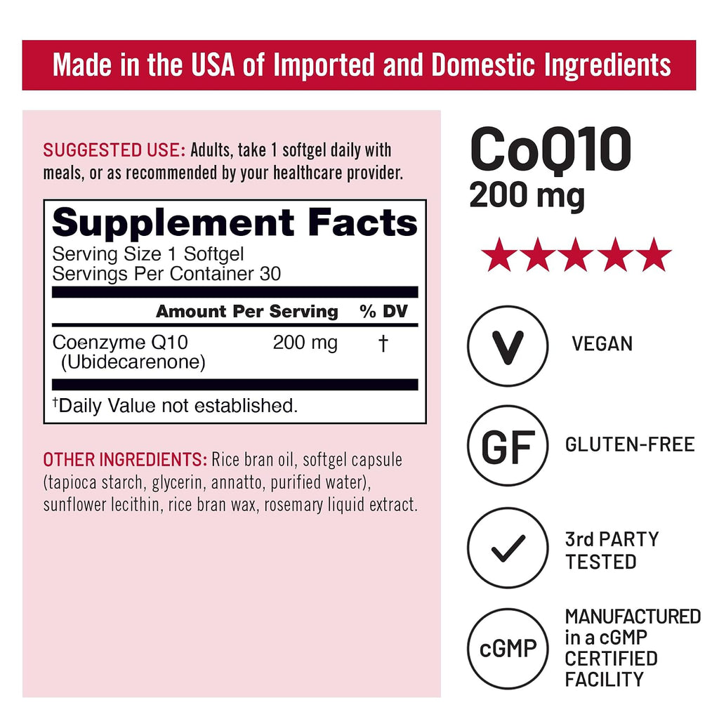 NatureWise CoQ10 promotes cellular health