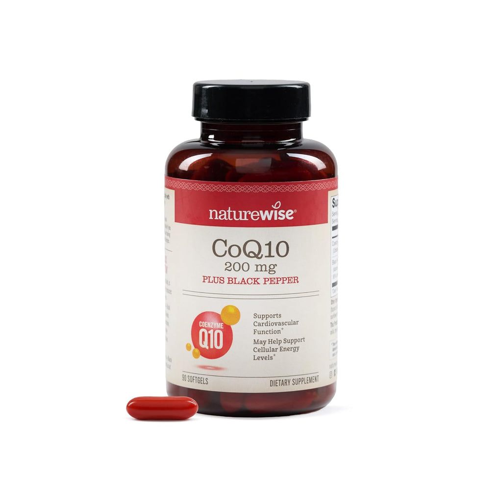 NatureWise CoQ10 softgels for energy