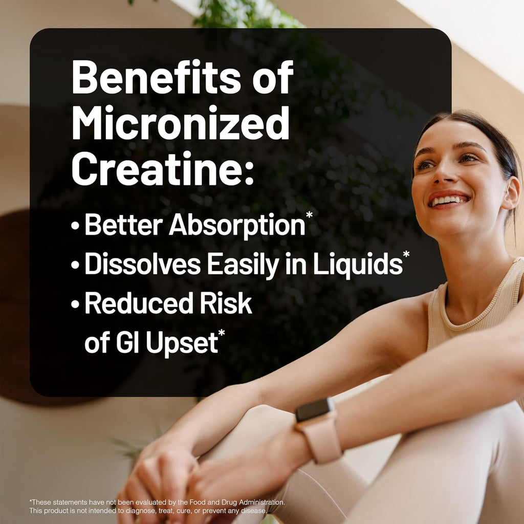 NatureWise creatine for energy boost