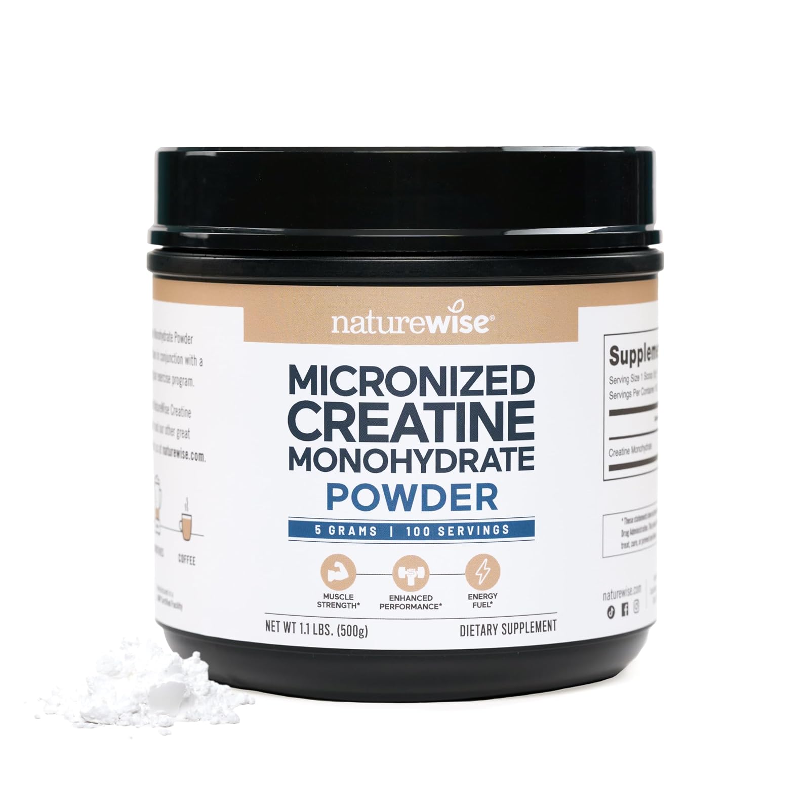 NatureWise creatine monohydrate supplement