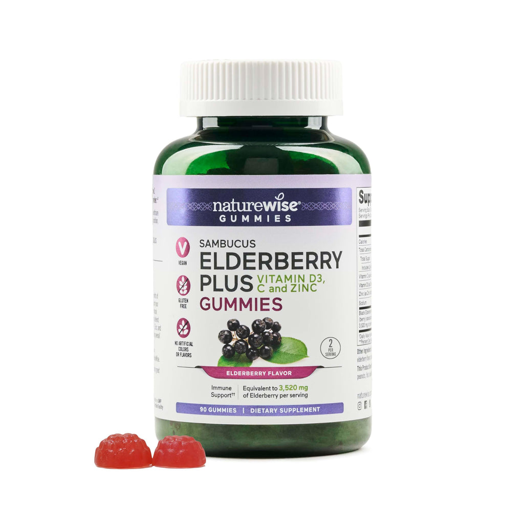 NatureWise elderberry gummies for kids
