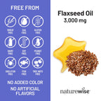 NatureWise flaxseed oil benefits