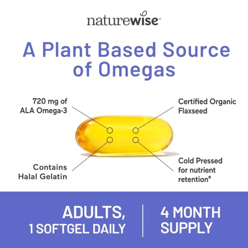 NatureWise flaxseed oil for inflammation