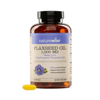 NatureWise flaxseed oil softgels
