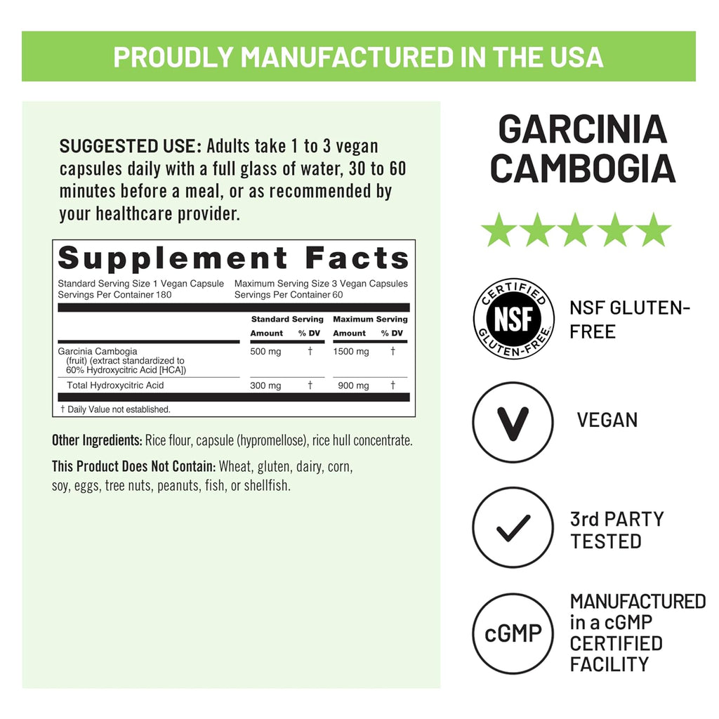 Naturewise Garcinia Cambogia for daily wellness