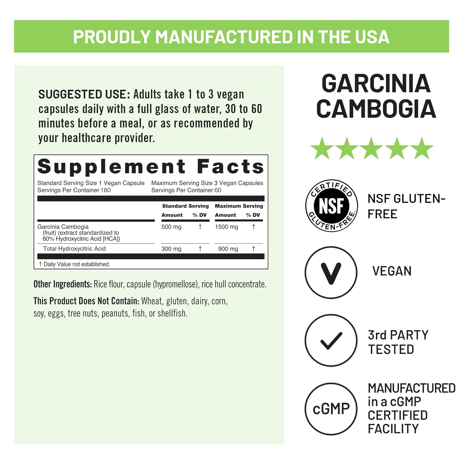 Naturewise Garcinia Cambogia for daily wellness