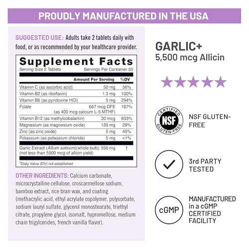 NatureWise garlic extract for digestion