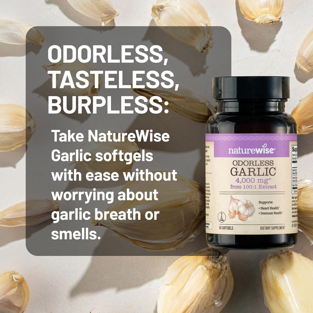 NatureWise garlic for antioxidant benefits