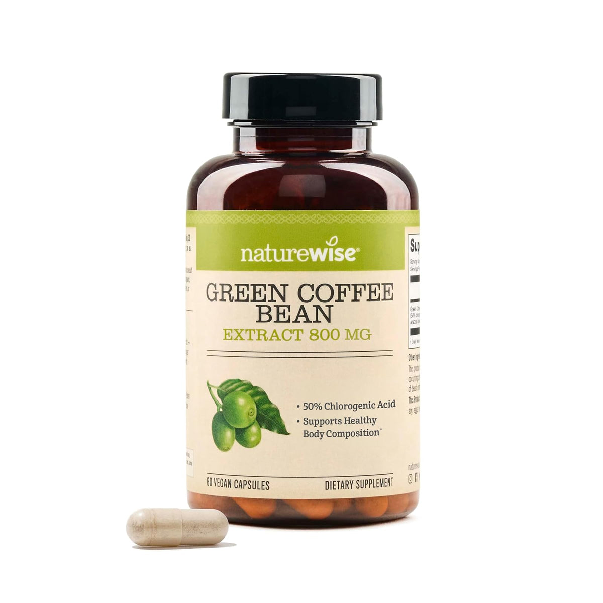 NatureWise green coffee bean extract capsules