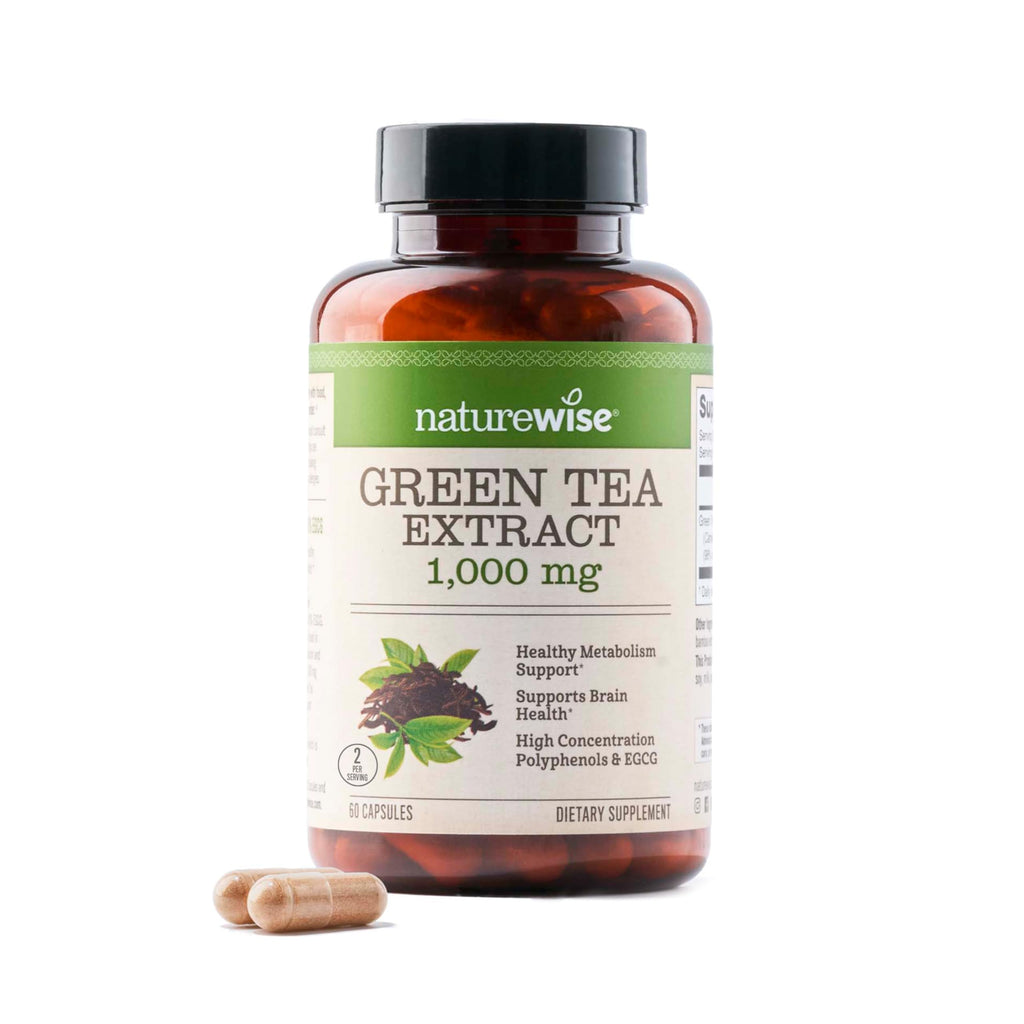NatureWise green tea extract capsules