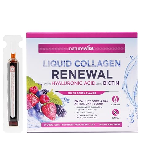 NatureWise hydrolyzed liquid collagen benefits
