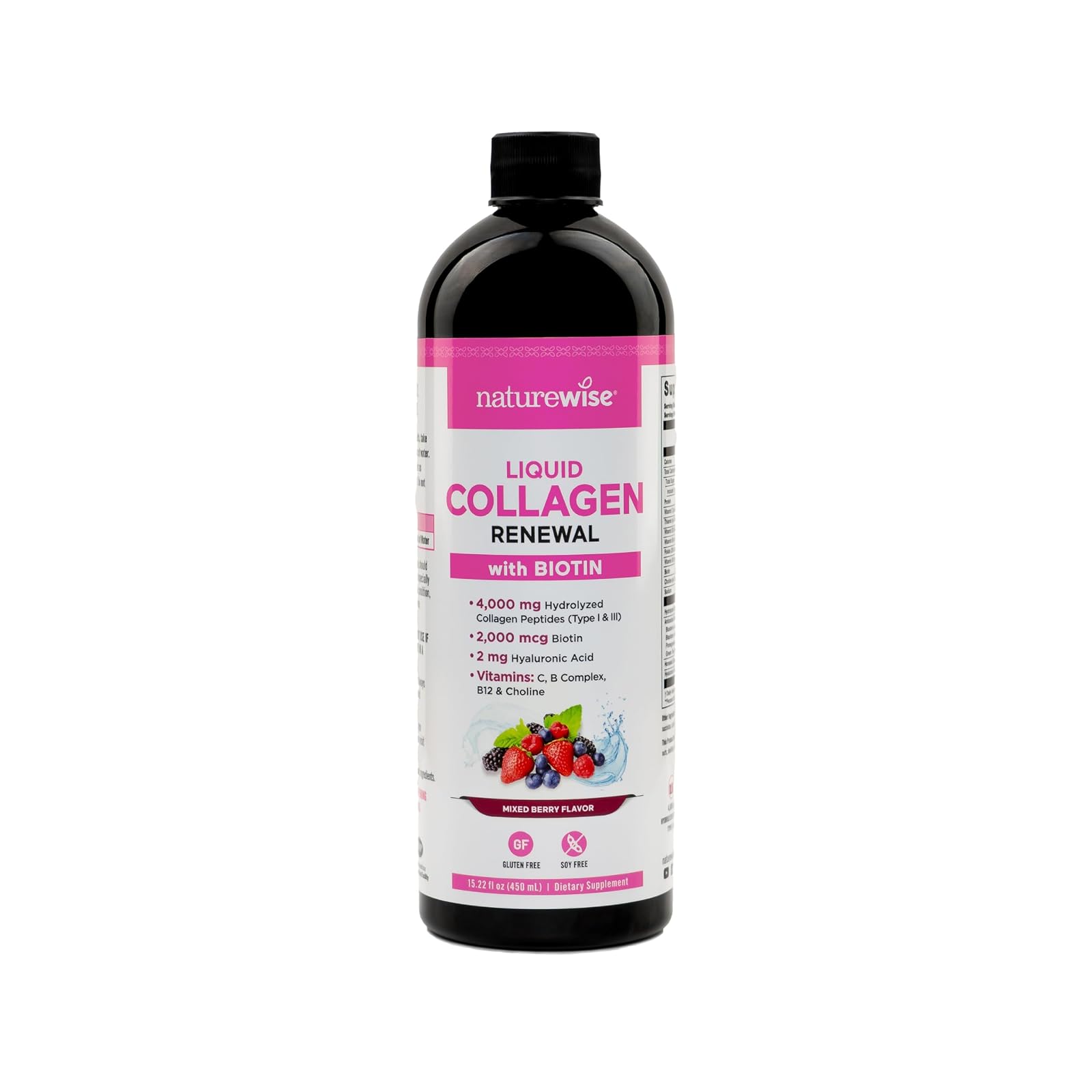 NatureWise hydrolyzed liquid collagen benefits