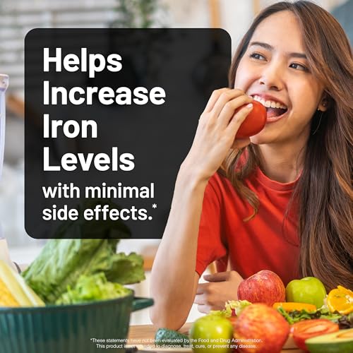 NatureWise iron bisglycinate tablet benefits