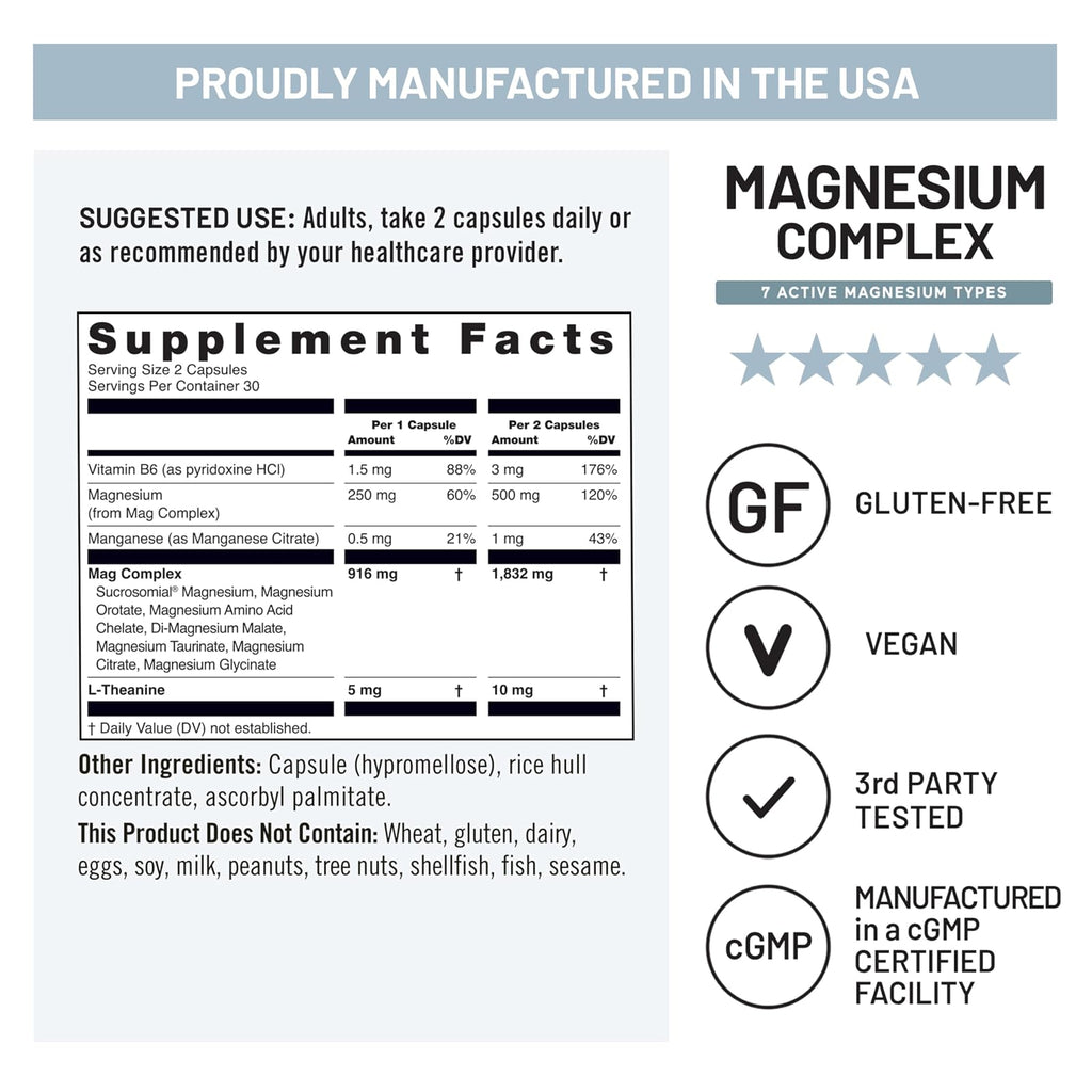 NatureWise magnesium for stress relief