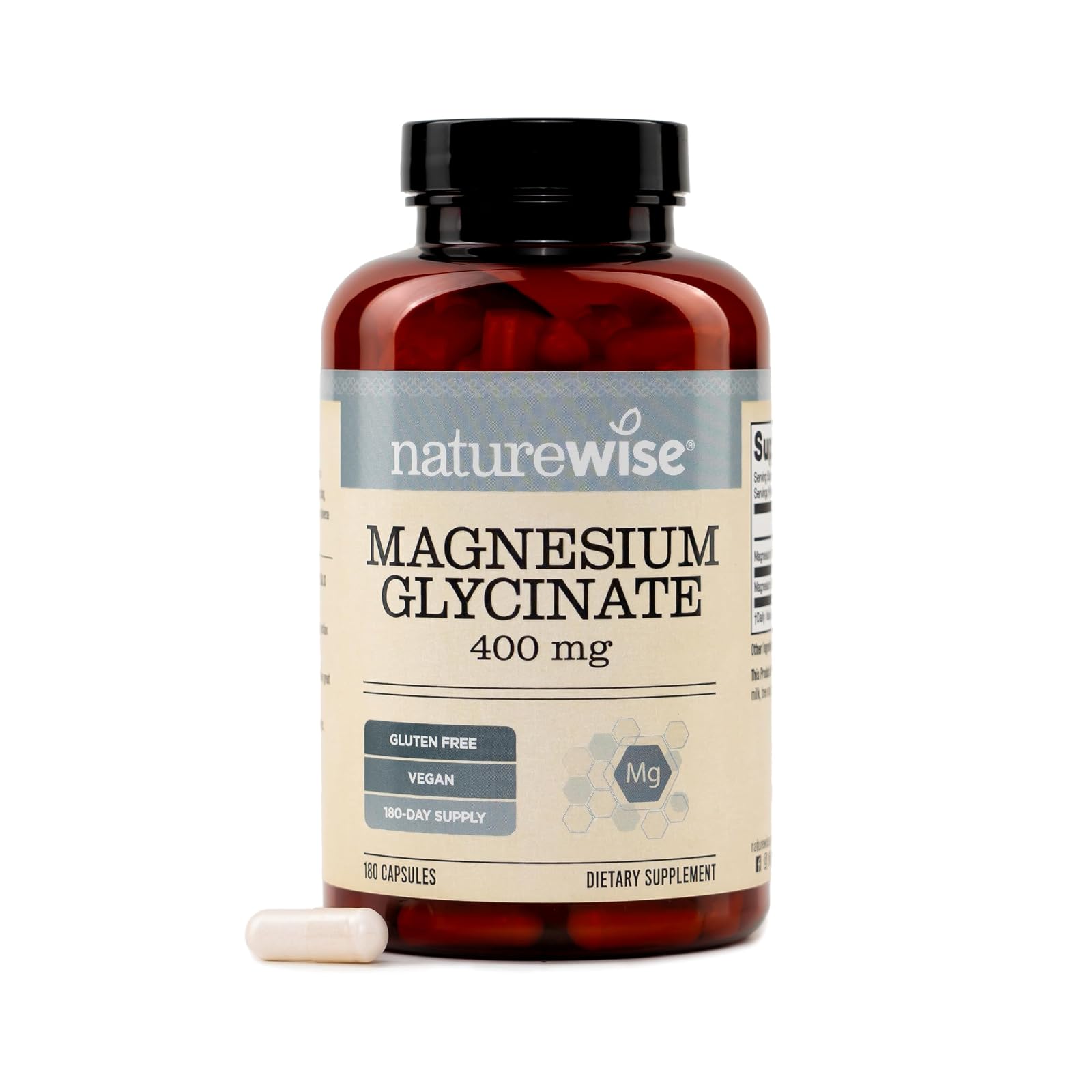 NatureWise magnesium glycinate capsules