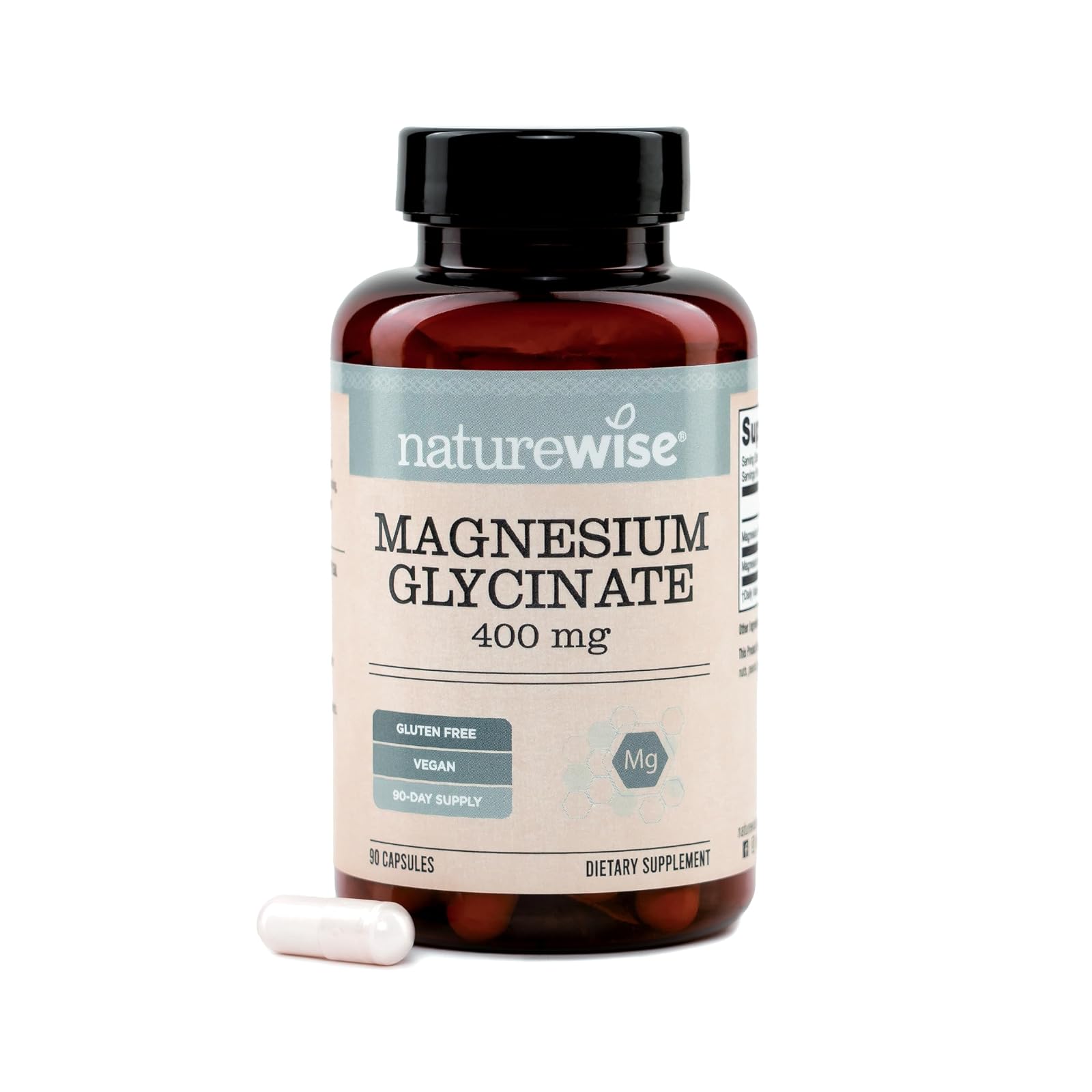 NatureWise Magnesium Glycinate capsules