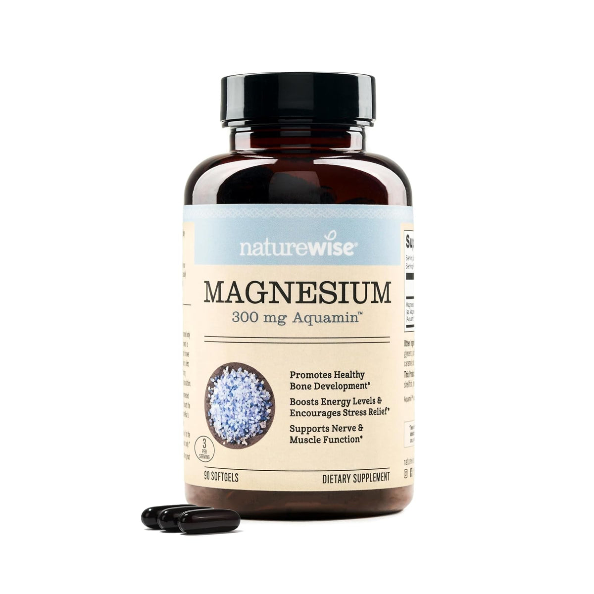 NatureWise Marine Magnesium softgels