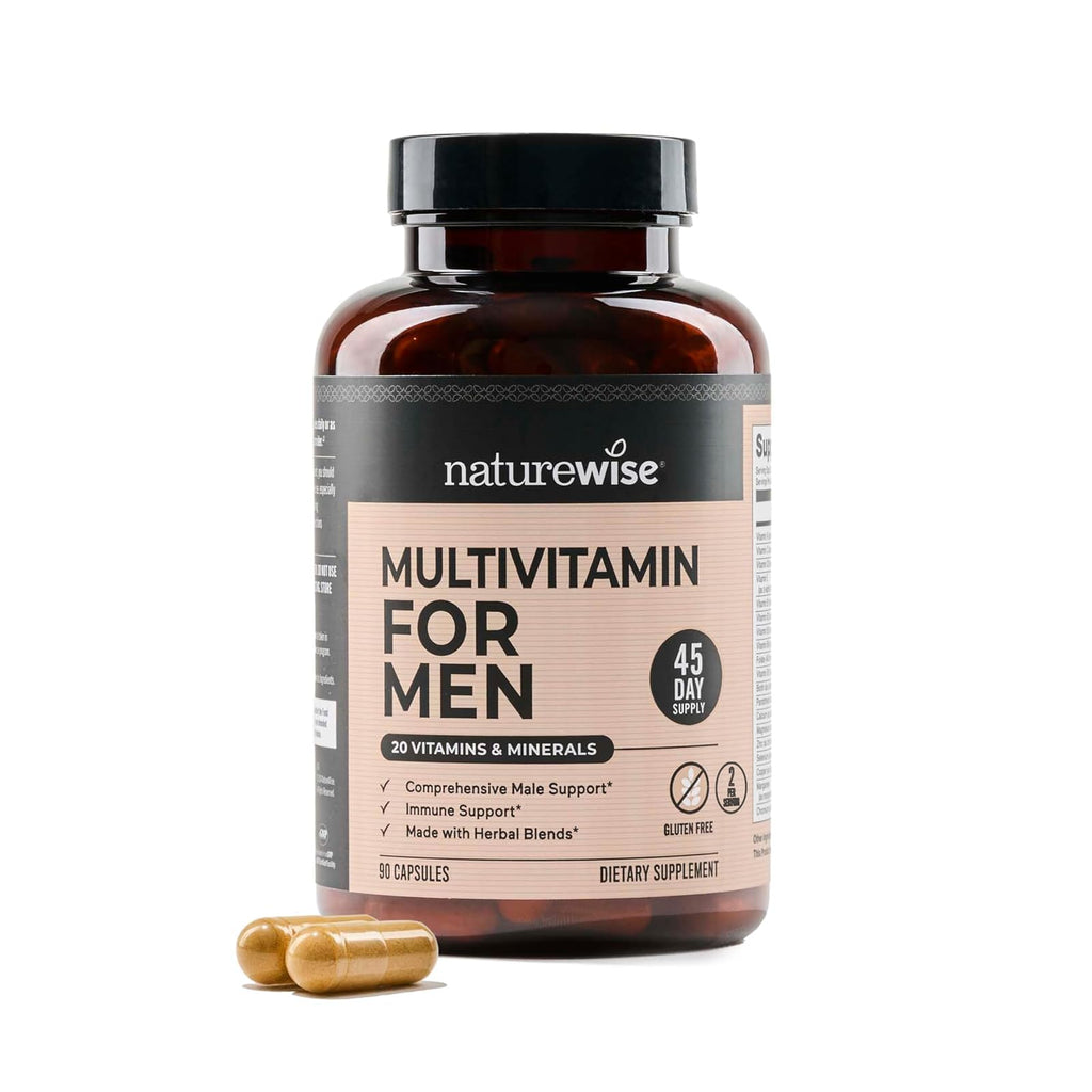 NatureWise multivitamin for men capsules