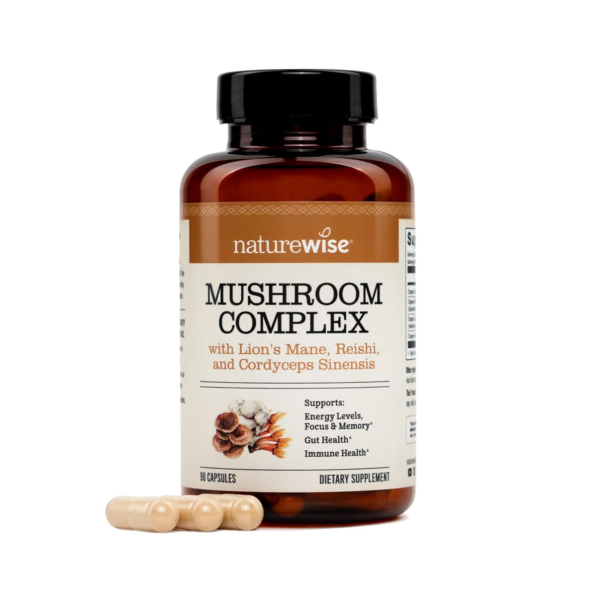 NatureWise mushroom blends for energy