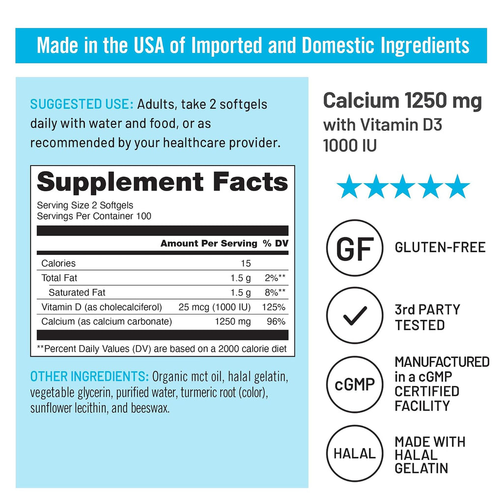 NatureWise softgels for easy absorption