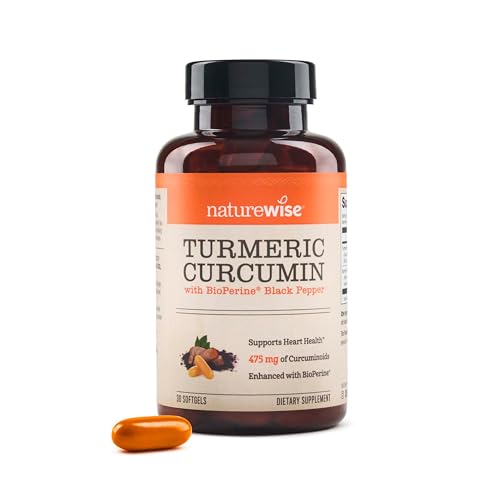 NatureWise turmeric curcumin softgels