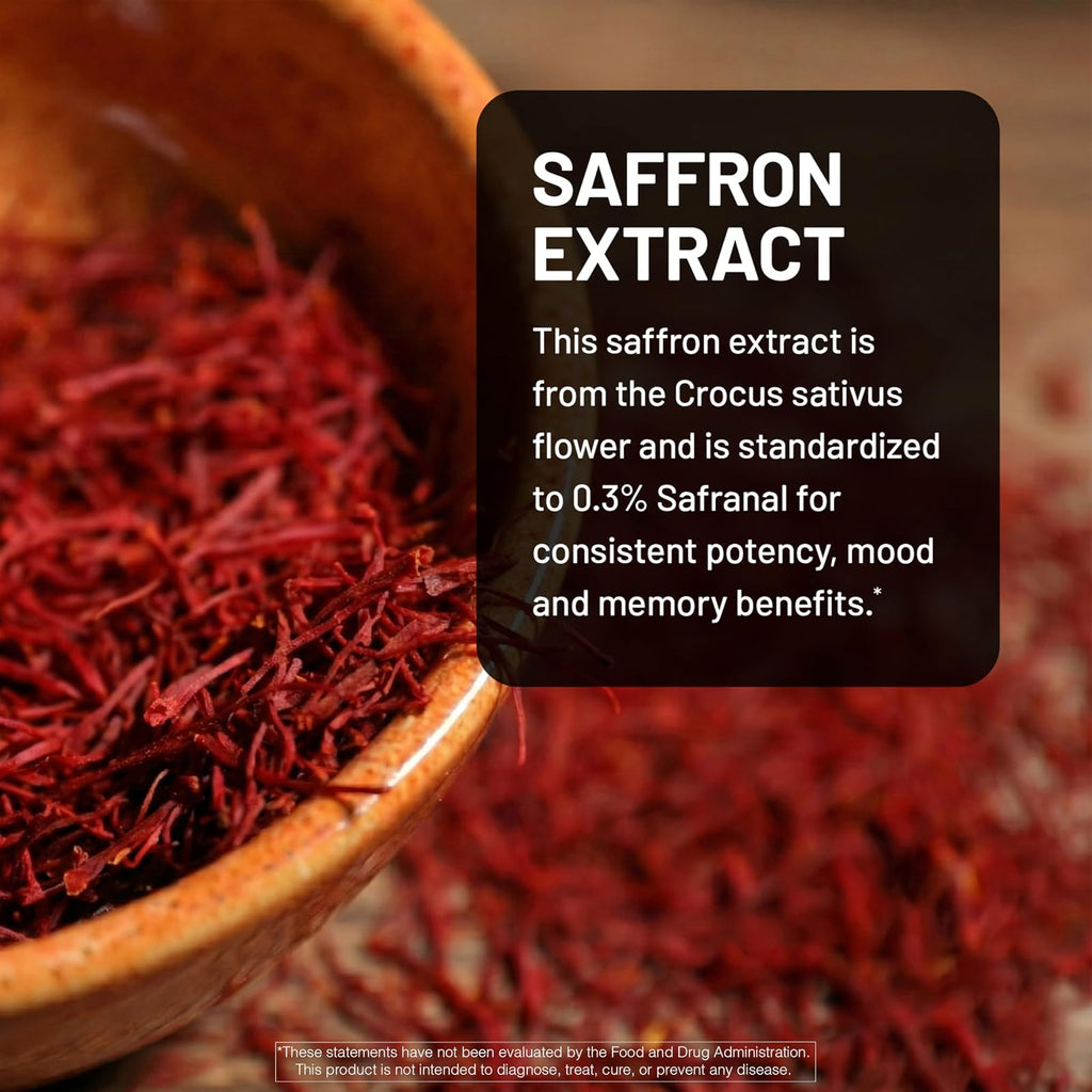 NatureWise turmeric saffron for mood support